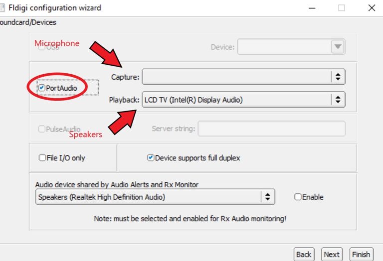 Configuring fldigi for Windows - Wayne Amateur Radio Club