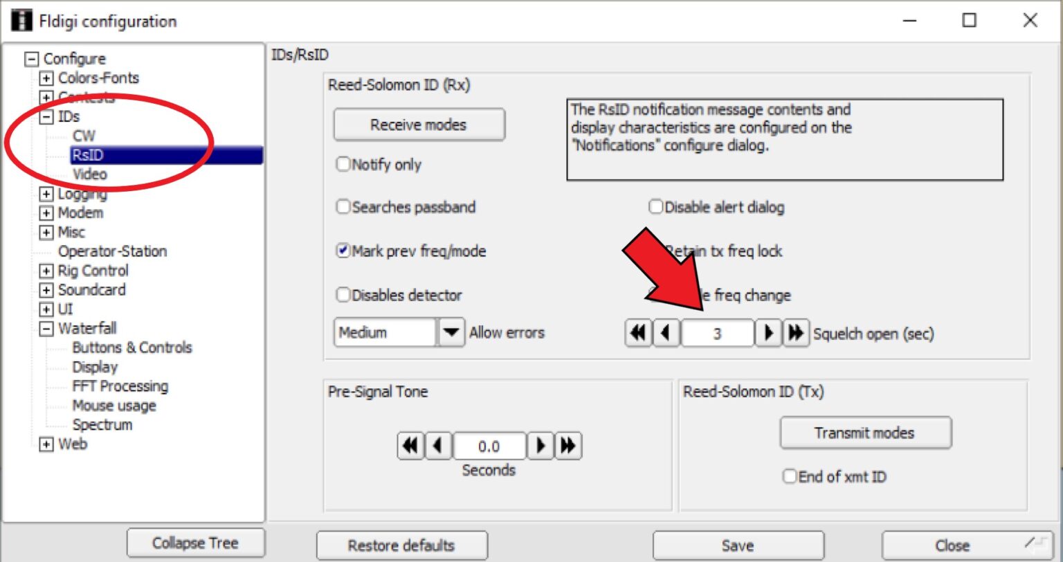 Configuring fldigi for Windows - Wayne Amateur Radio Club